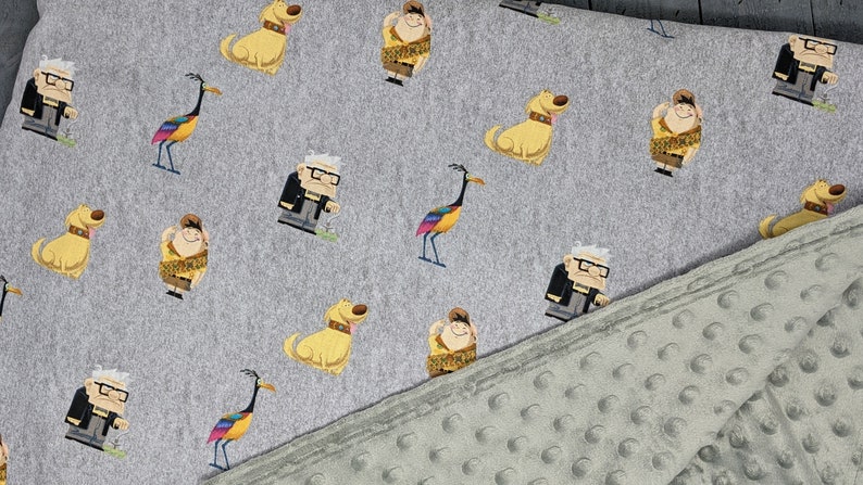 Disney Pixar UP Character Blanket / Custom Sizes and Colors - Etsy