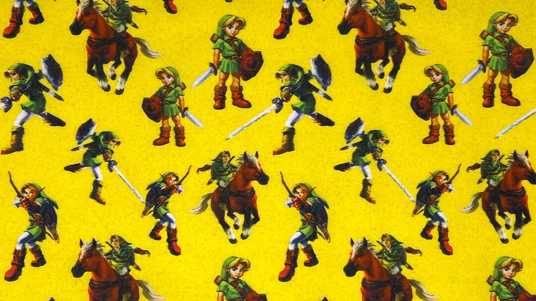 Legend of Zelda Fabric / by the Yard and Half Yard - Etsy
