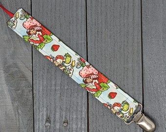 Strawberry Shortcake Pacifier - Etsy