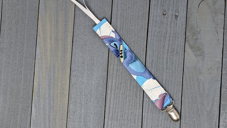 Lilo and Stitch Pacifier Clip / Universal Binky Holder - Etsy
