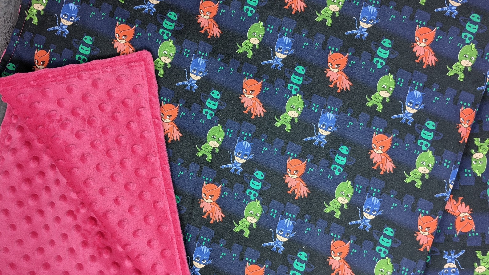 PJ Masks Blanket / Custom Sizes and Colors | Etsy