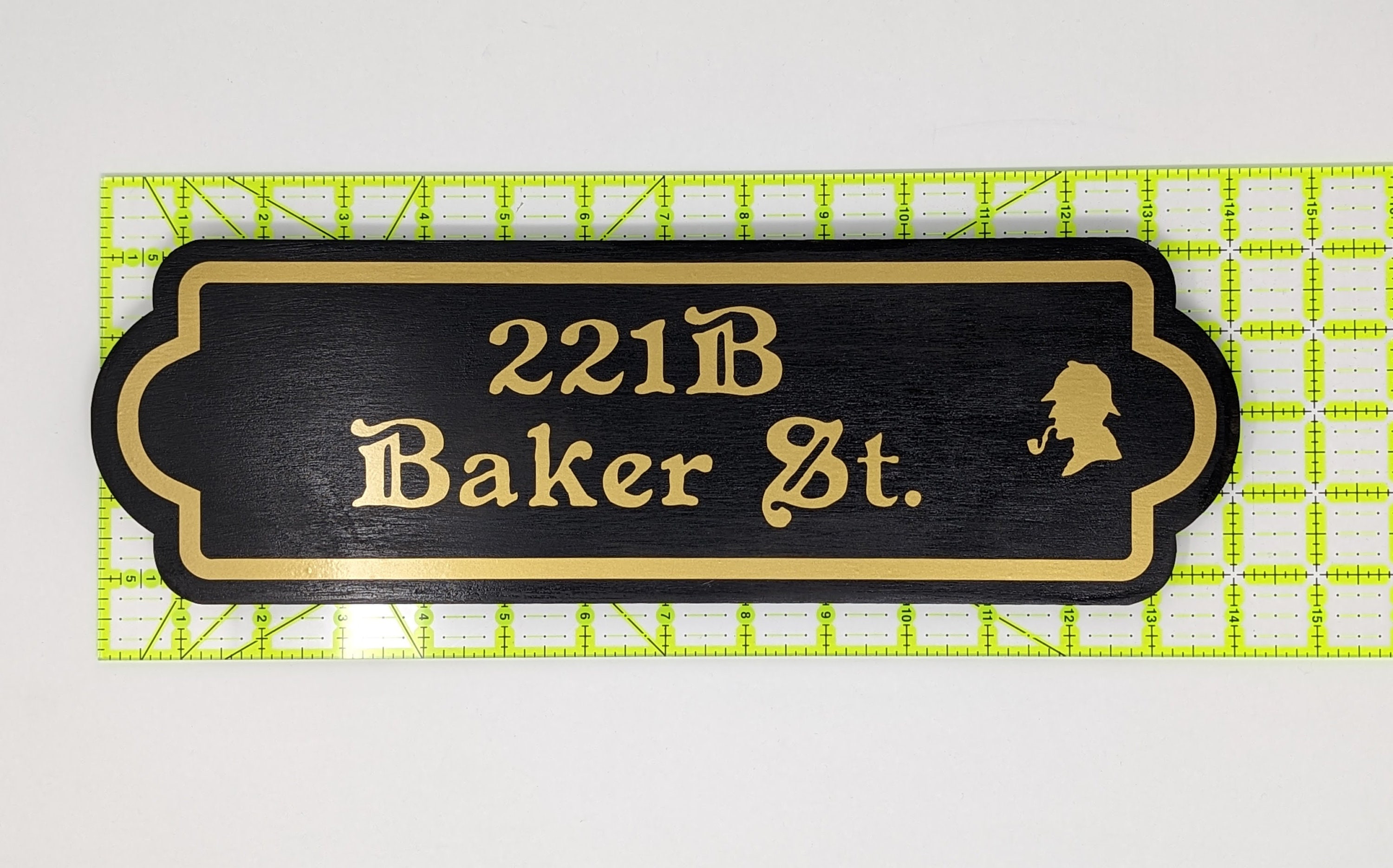 Sherlock Holmes Home Address Sign 221B Baker St. - Etsy Canada