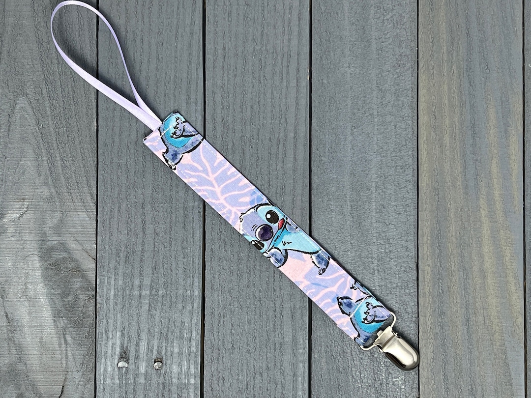 Lilo and Stitch Pacifier Clip / Universal Binky Holder - Etsy