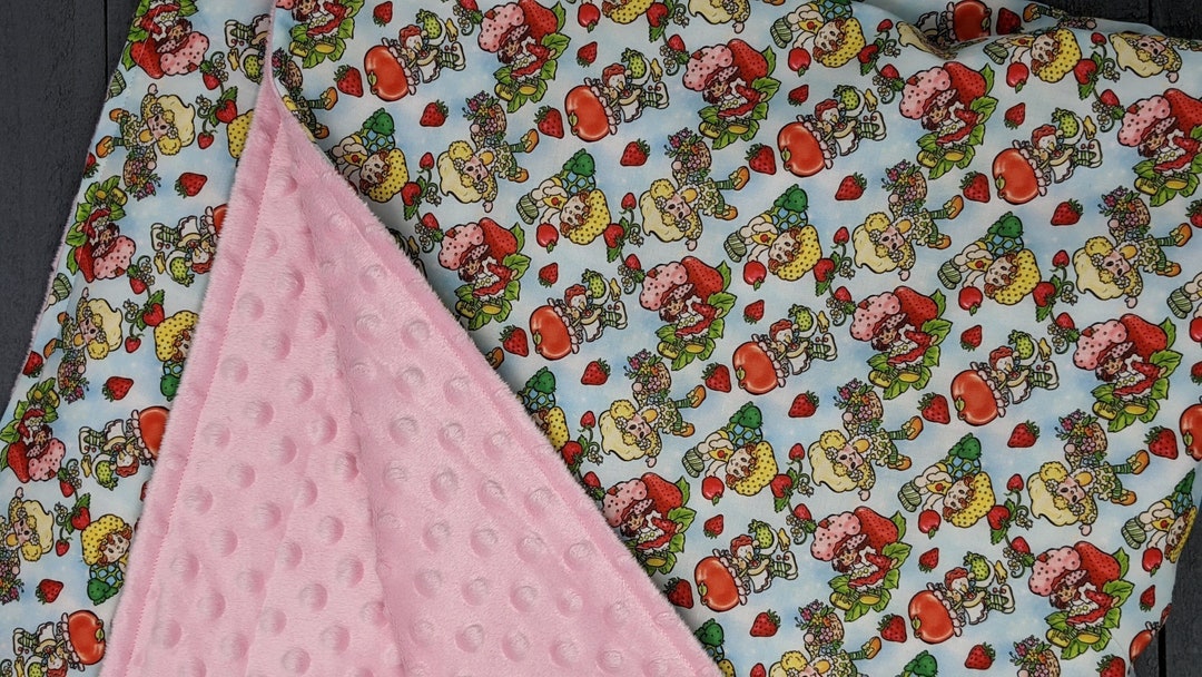 Strawberry Shortcake Blanket / Custom Sizes and Colors - Etsy