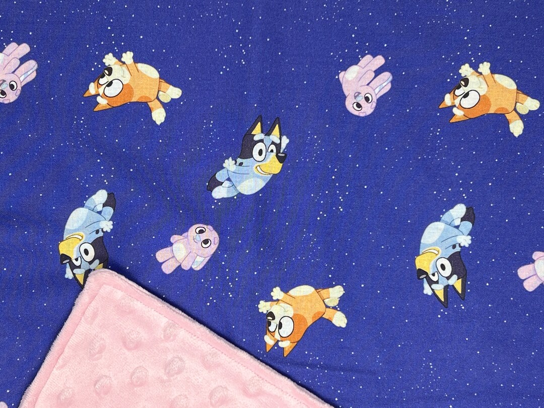 Bluey Goodnight Blanket / Custom Sizes and Colors - Etsy