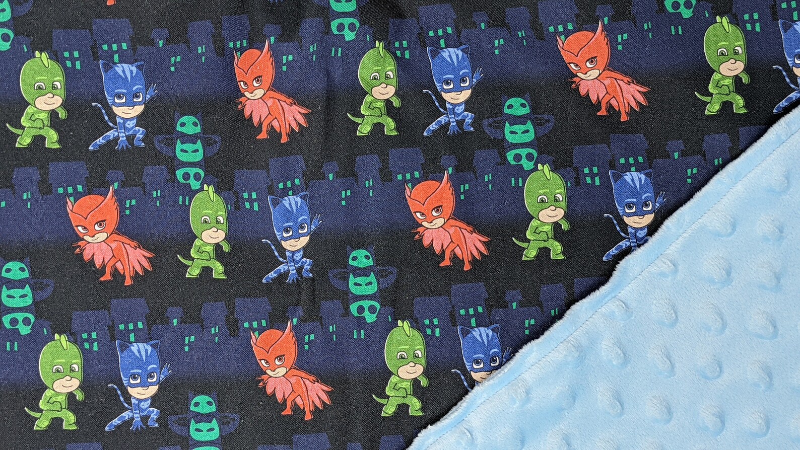PJ Masks Blanket / Custom Sizes and Colors | Etsy