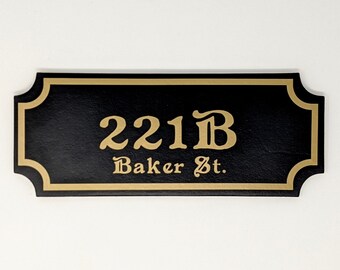 Sherlock Holmes 221b | Etsy