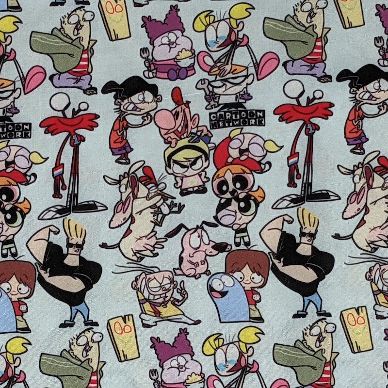 Cartoon Fabric - Etsy