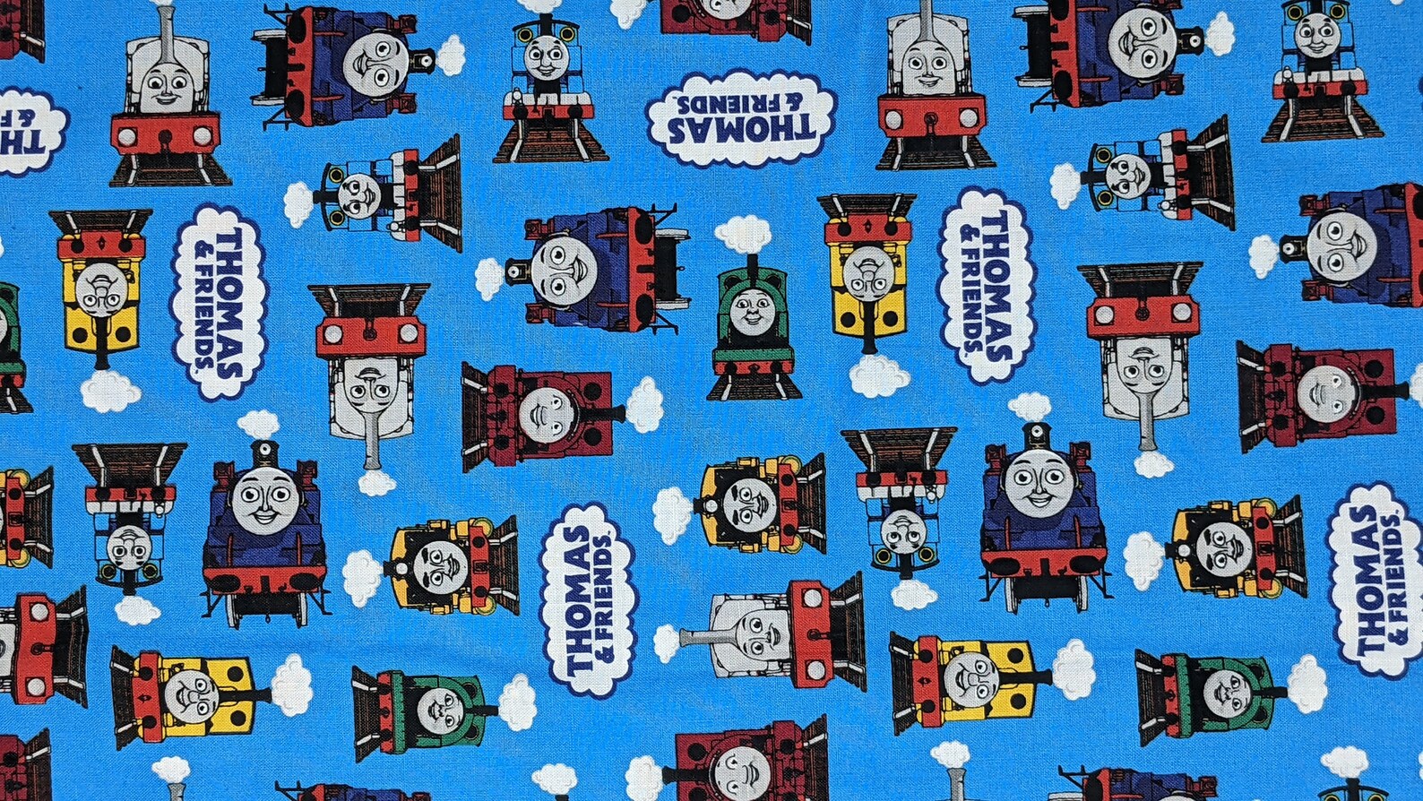 Thomas the Tank Engine Fabric / Fat Quarter / by the Yard - Etsy