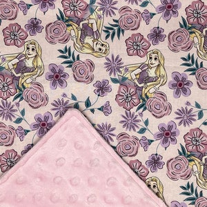 Disney Rapunzel Blanket / Custom Sizes and Colors - Etsy