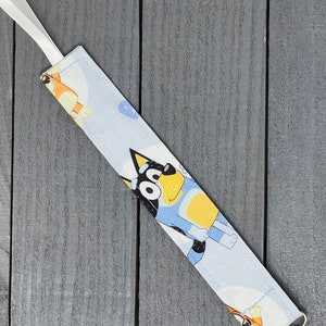 Bluey Pacifier Clip / Universal Fabric Binky Keeper - Etsy