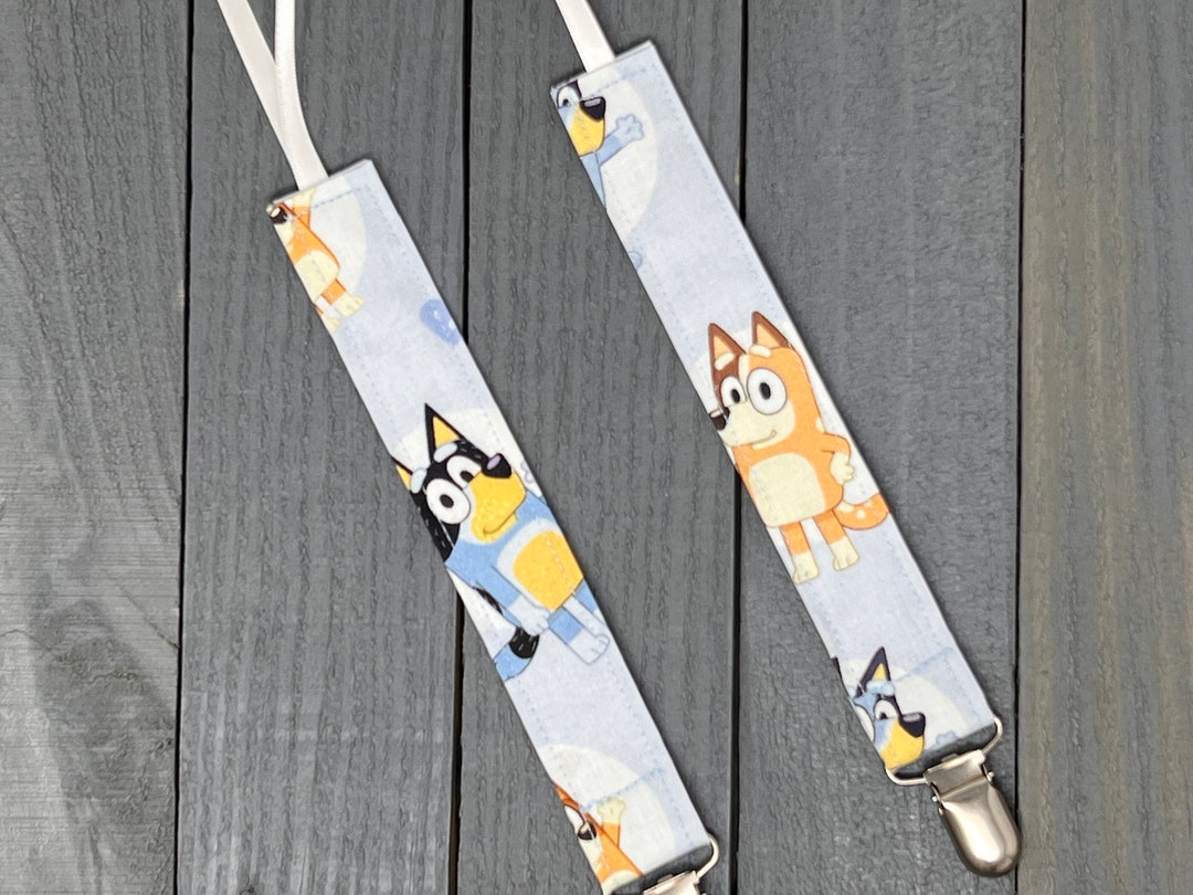 Bluey Pacifier Clip / Universal Fabric Binky Keeper - Etsy