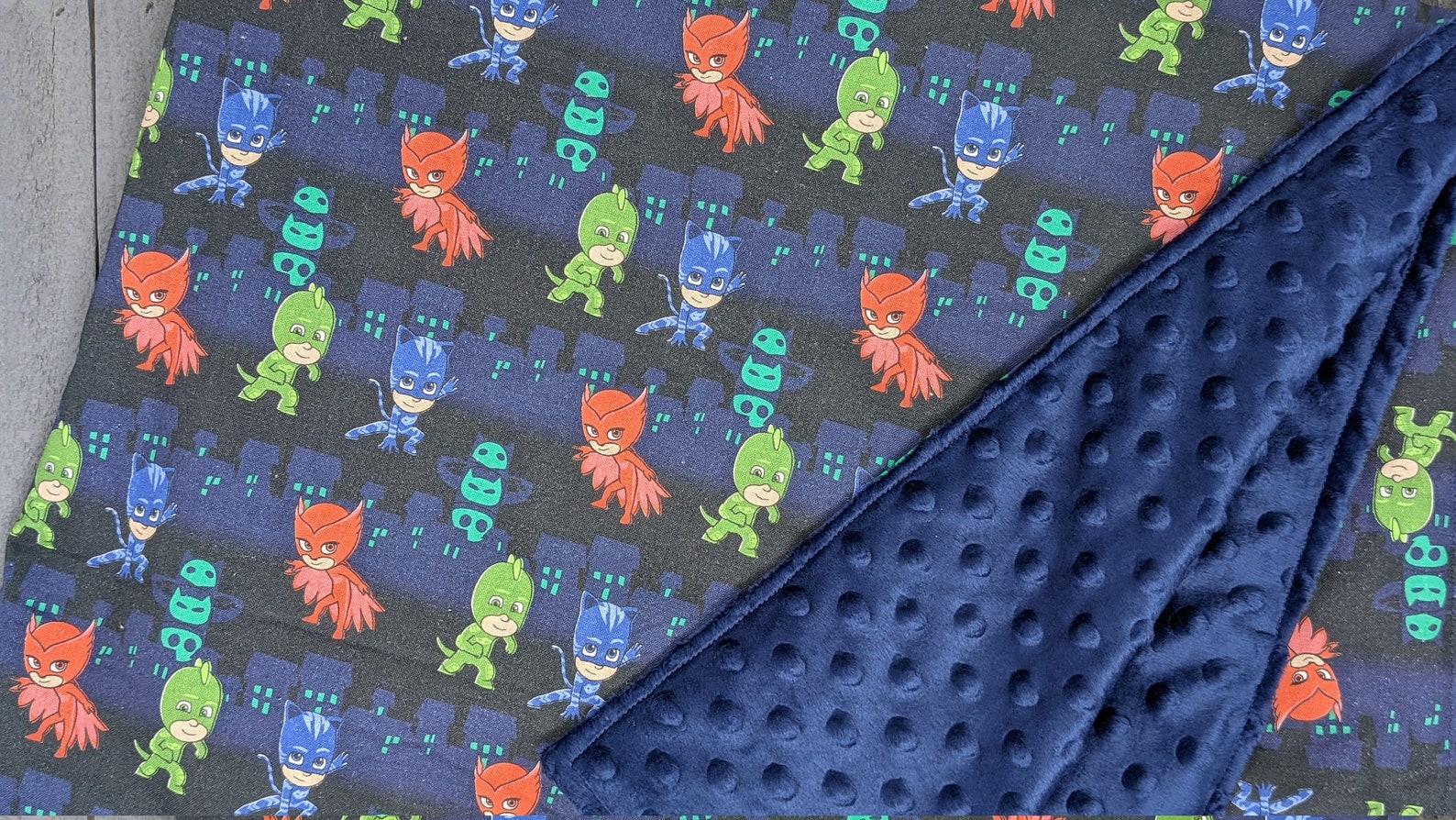 PJ Masks Blanket / Custom Sizes and Colors | Etsy