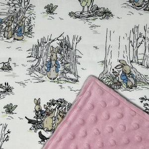 Peter Rabbit Blanket / Custom Sizes and Colors - Etsy