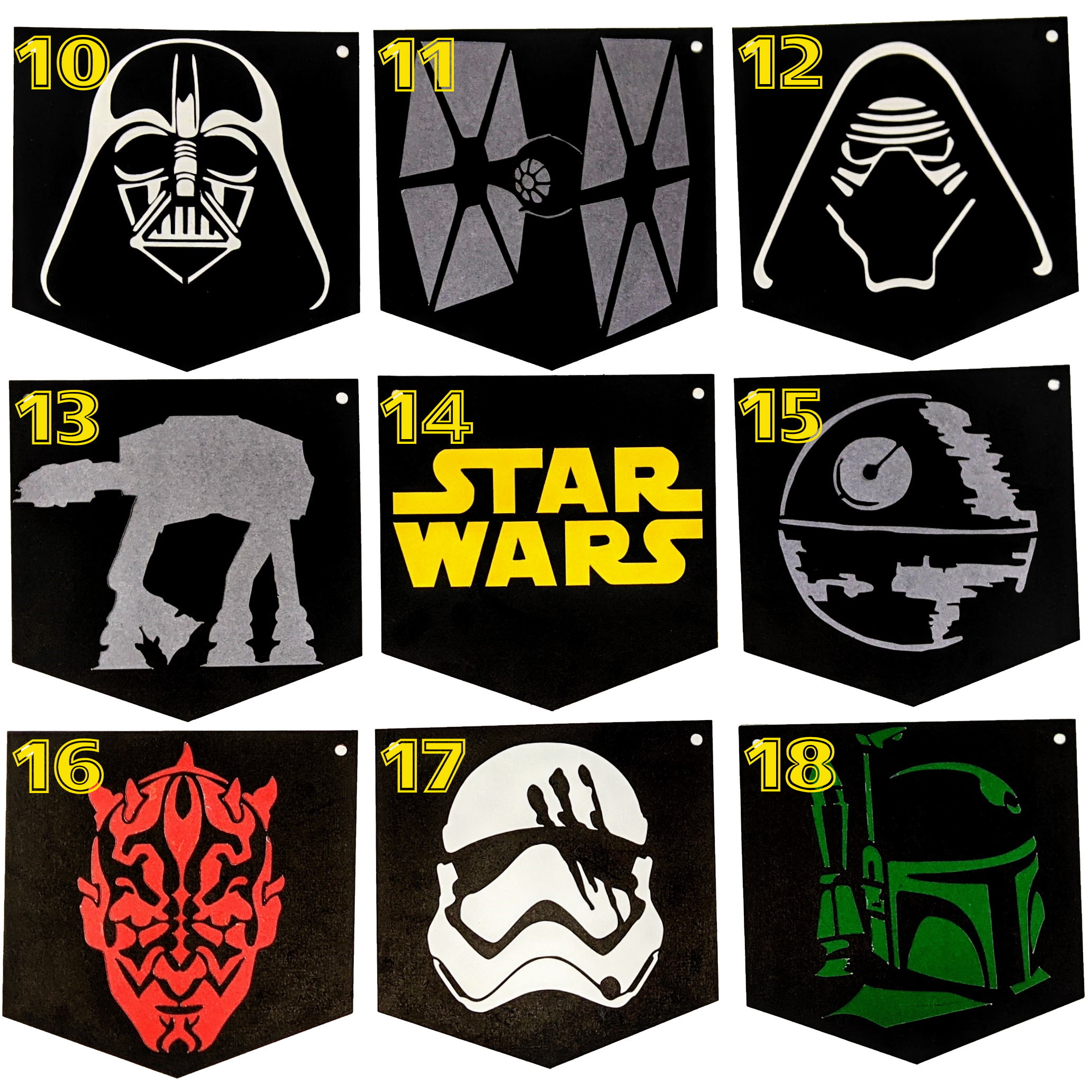 Plantillas De Fuentes De Star Wars Para Imprimir Letrero Editable Para