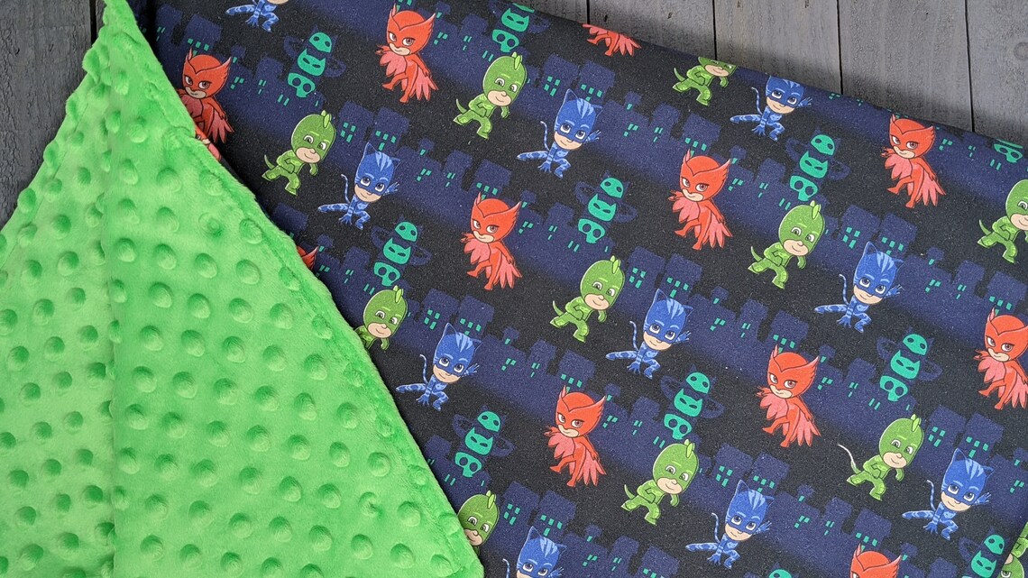 PJ Masks Blanket / Custom Sizes and Colors | Etsy