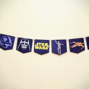 Custom Star Wars Birthday Banner / Star Wars Party / High Quality - Etsy
