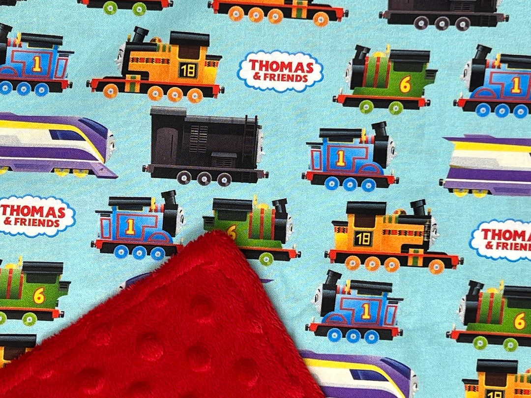 Thomas and Friends Blanket / Custom Sizes and Colors - Etsy