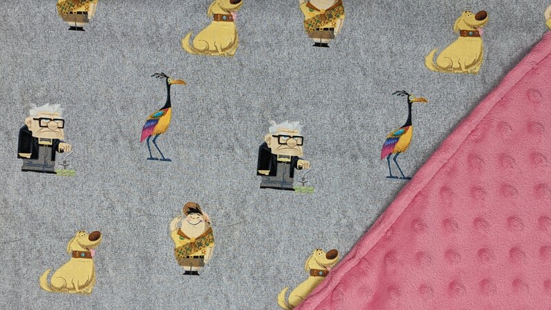 Disney Pixar UP Character Blanket / Custom Sizes and Colors - Etsy