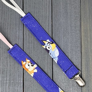 Bluey Pacifier Clip / Universal Fabric Binky Keeper - Etsy