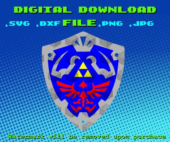Link's Hylian Shield Digital Download | Etsy