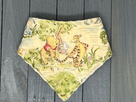 Winnie the Pooh Bandana Bib / Drool Bibdana - Etsy