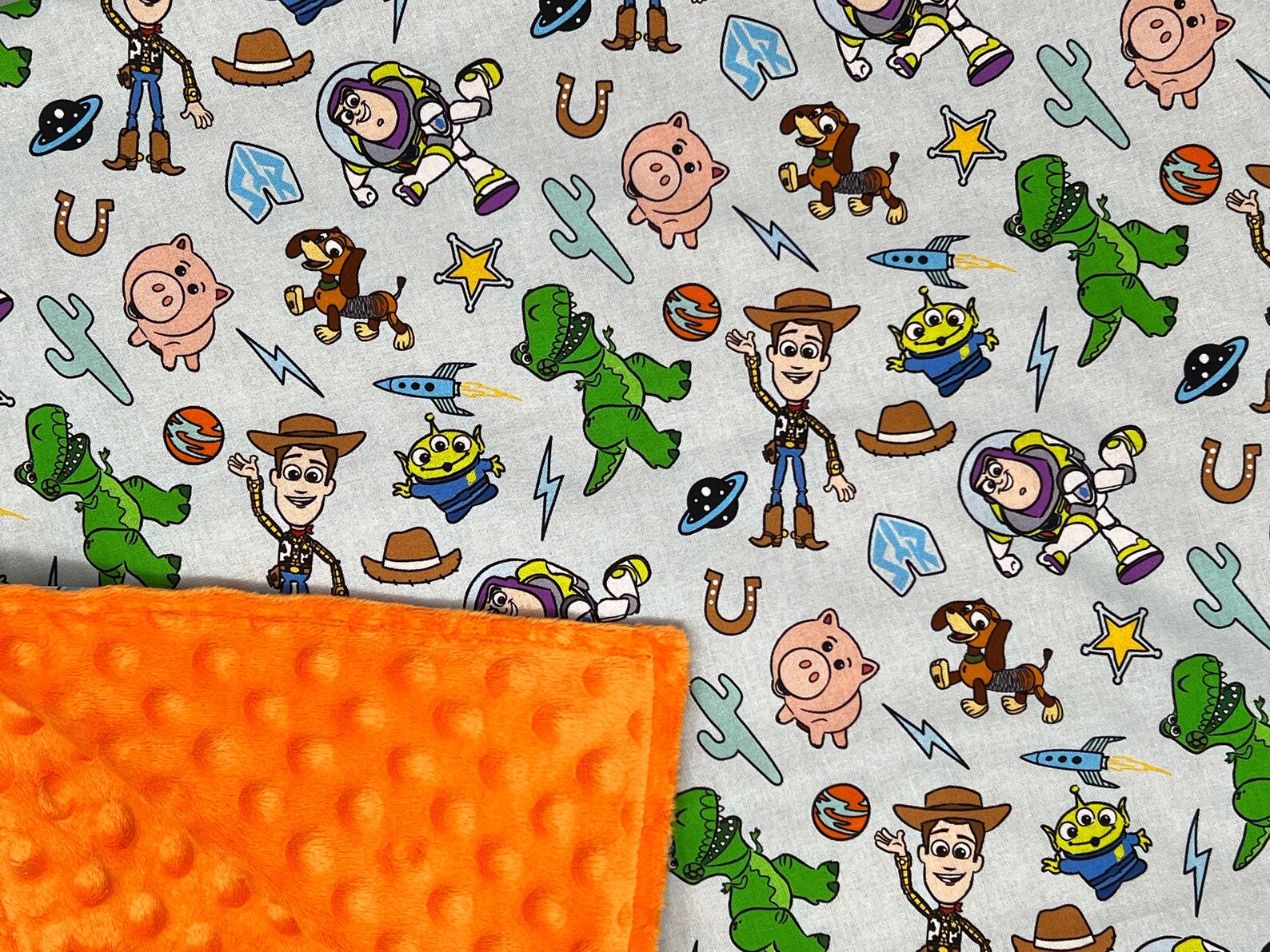 Toy Story Blanket / Custom Sizes and Colors - Etsy