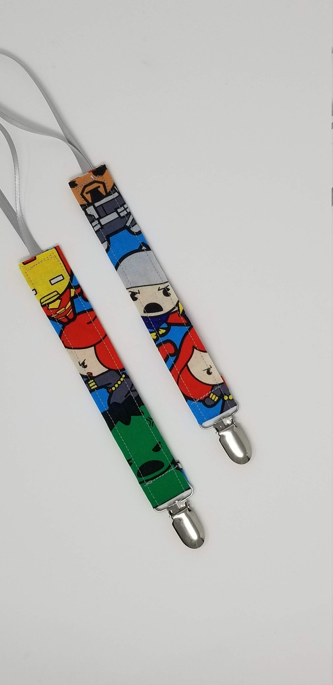 Kawaii Avengers Pacifier Clip / Universal Binky Holder - Etsy