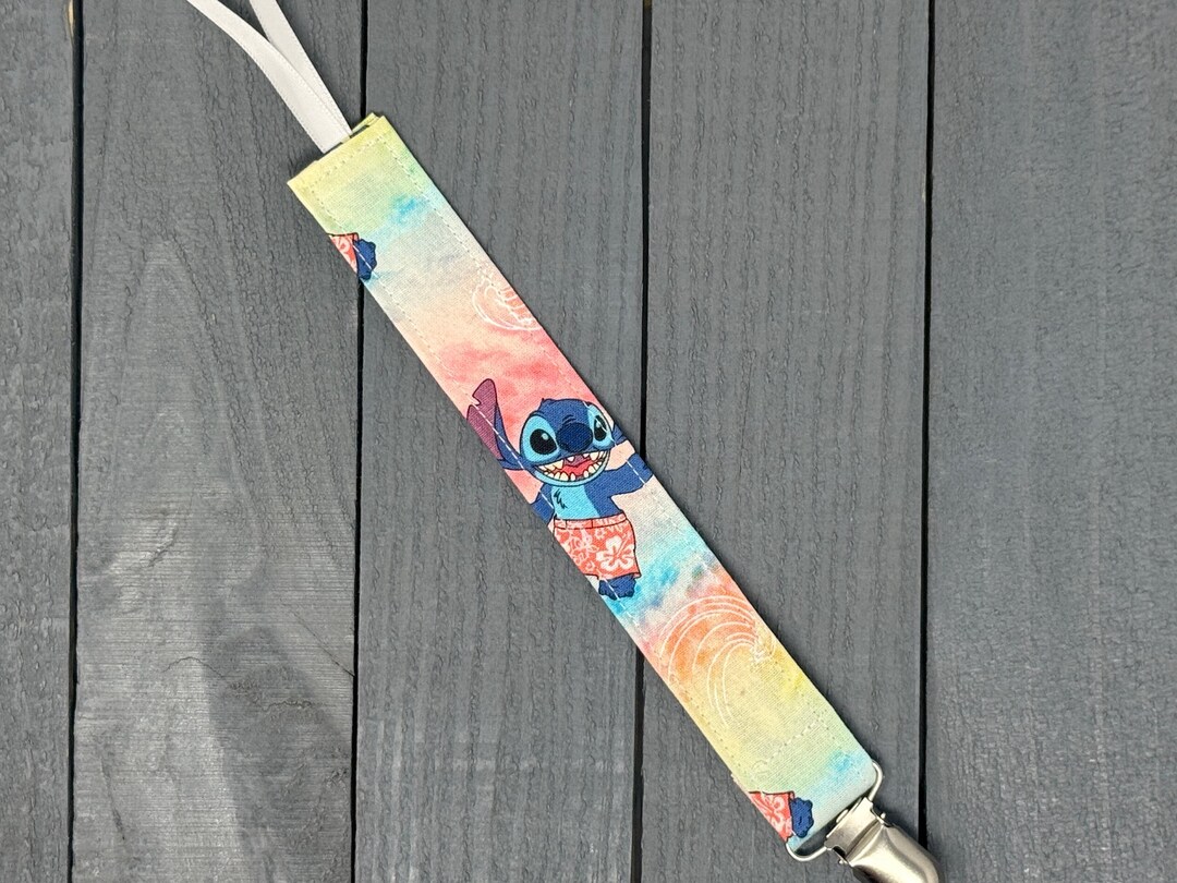 Lilo and Stitch Pacifier Clip / Universal Binky Holder - Etsy