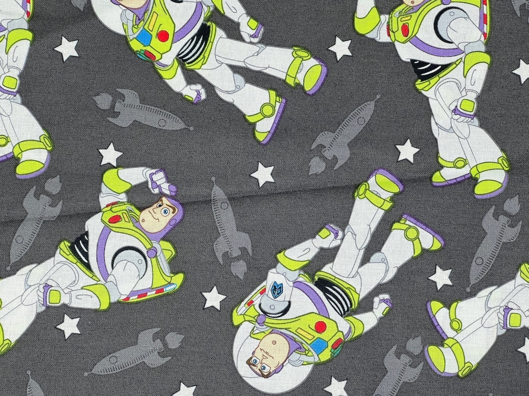 Buzz Lightyear Packed Fabric / Fat Quarter / by the Yard - Etsy