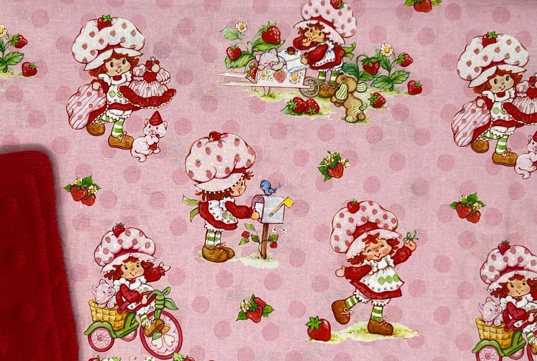 Strawberry Shortcake Blanket / Custom Sizes and Colors - Etsy