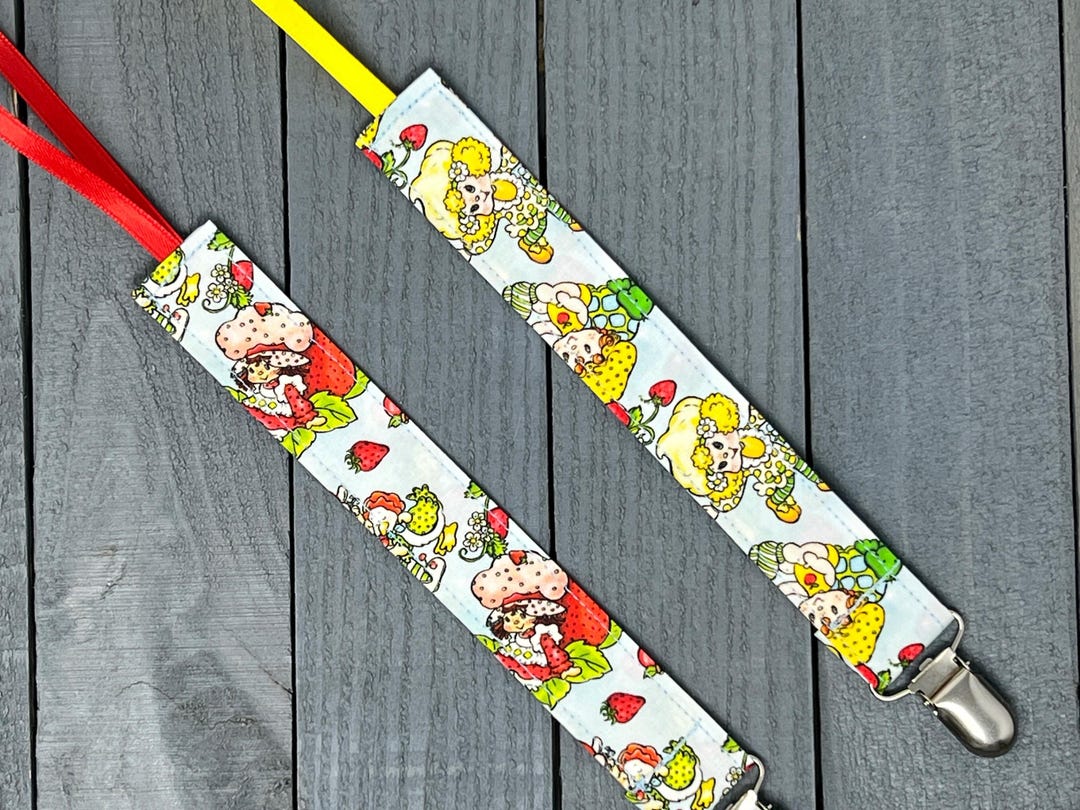 Strawberry Shortcake Lemon Meringue Pacifier Clip / Universal Binky ...