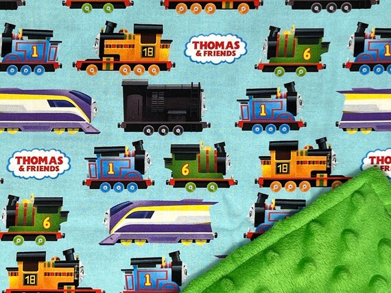Thomas and Friends Blanket / Custom Sizes and Colors - Etsy