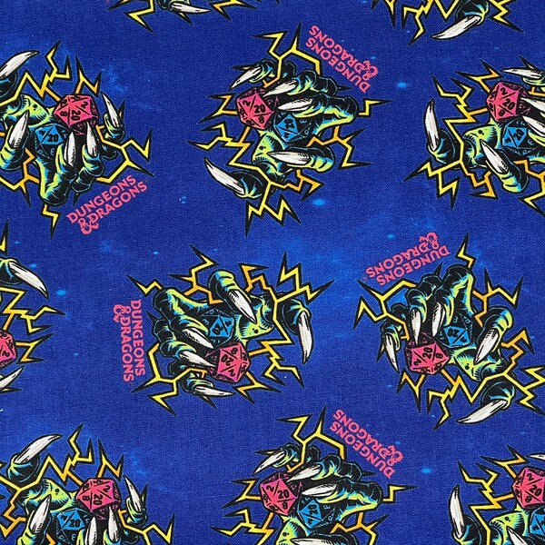 Dungeons and Dragons Quilt Fabric - Etsy