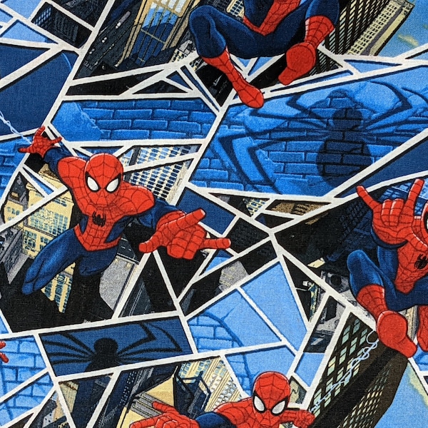 Spiderman Fabric Panel - Etsy