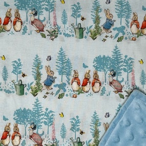 Peter Rabbit Blanket / Custom Sizes and Colors - Etsy