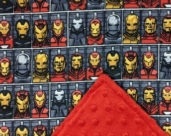 Iron Man Blanket - Etsy