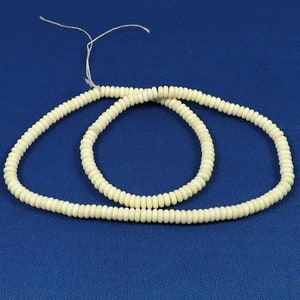 Carved Bone Spacer Beads, Bone Washers, 4mm X 2mm, Bone Comes From Oxen ...