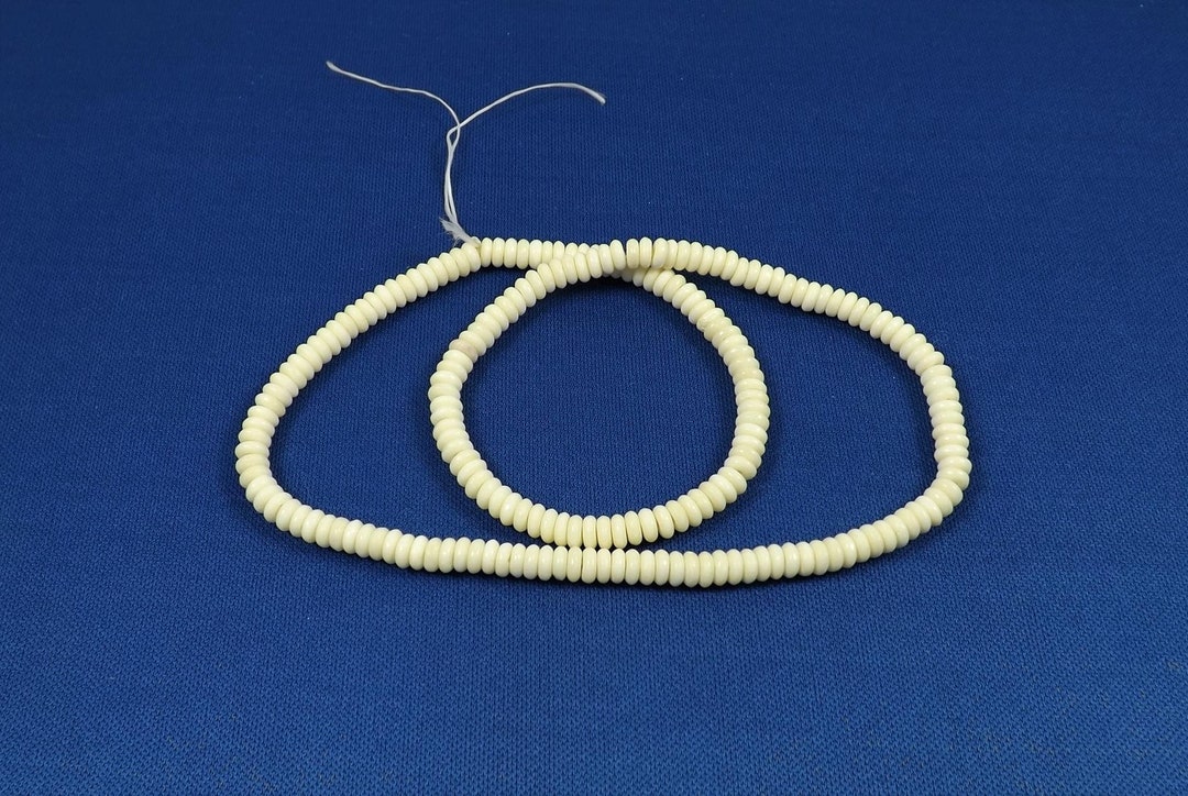 Carved Bone Spacer Beads, Bone Washers, 4mm X 2mm, Bone Comes From Oxen ...