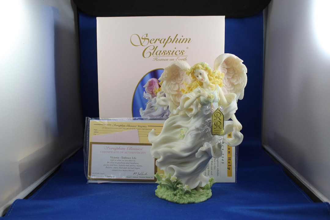 Seraphim Angel Statue, Seraphim Classics, Victoria, Embrace Life, Item ...