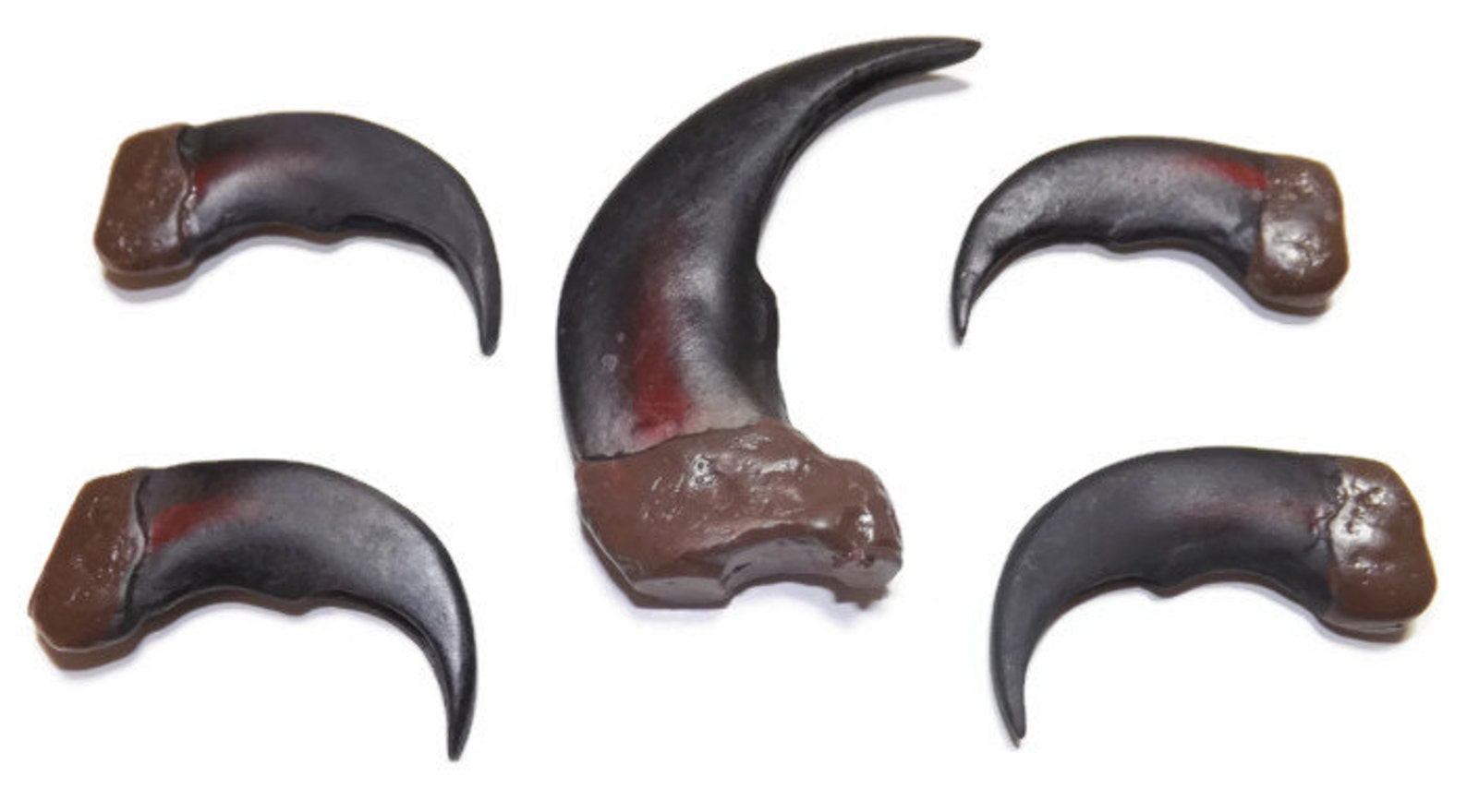 2 Synthetic Resin Bear Claws 3 1/2 Long X 1 1/8 - Etsy