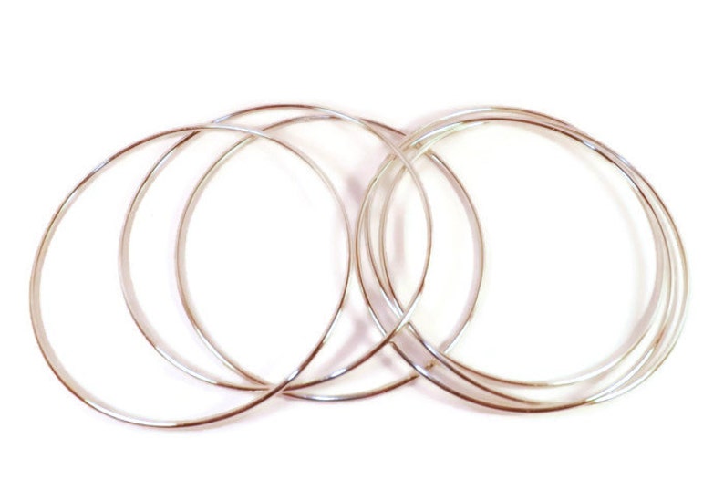 2 Metal Rings 6 inch Metal Ring Dreamcatcher Ring | Etsy