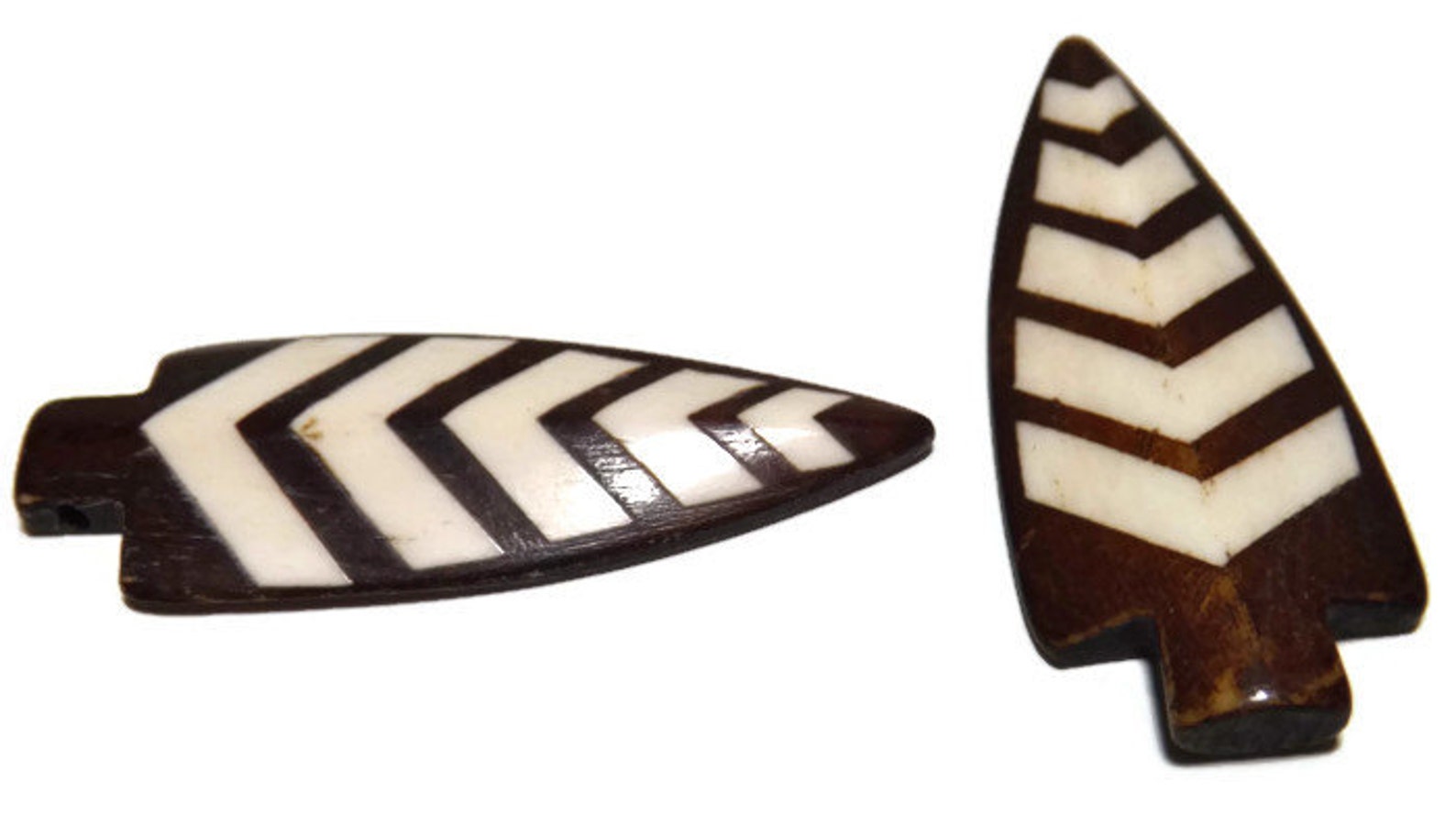 Qty of 5 Carved Bone Arrowhead BP903 2 1/4 Long - Etsy