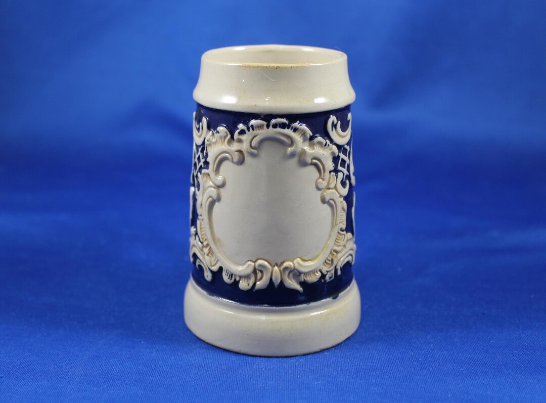 Small German Beer Stein, Cobalt Blue, Western Germany, Made by Wick ...