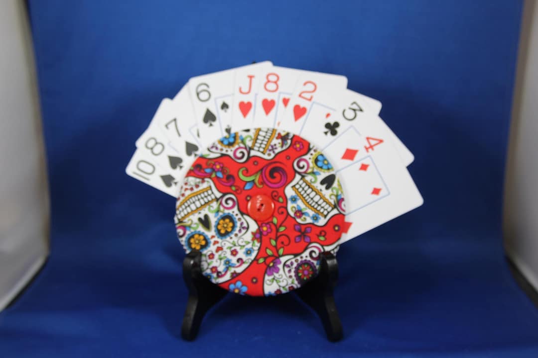 Padded Playing Card Holder for Arthritic Hands, Easy to Hold Holder for ...