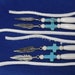 Native American Style Hair Ties, Turquoise Crosses, American Indian ...