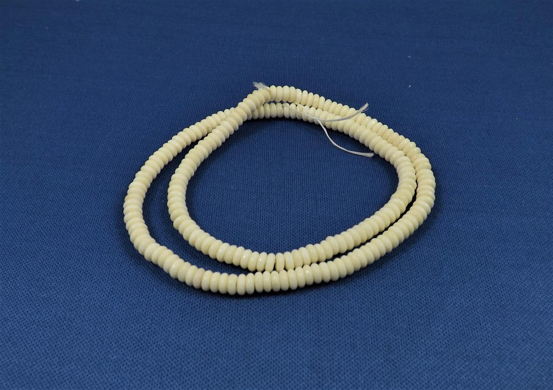 Carved Bone Spacer Beads Bone Washers Polished Natural Bone - Etsy