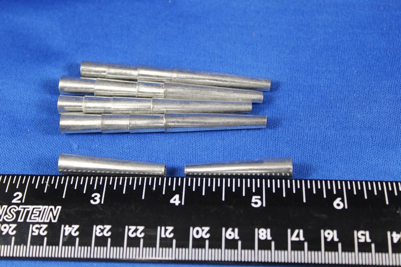 Tin Cones Lot of 100 1 1/4 Silver Tone Metal Cones - Etsy