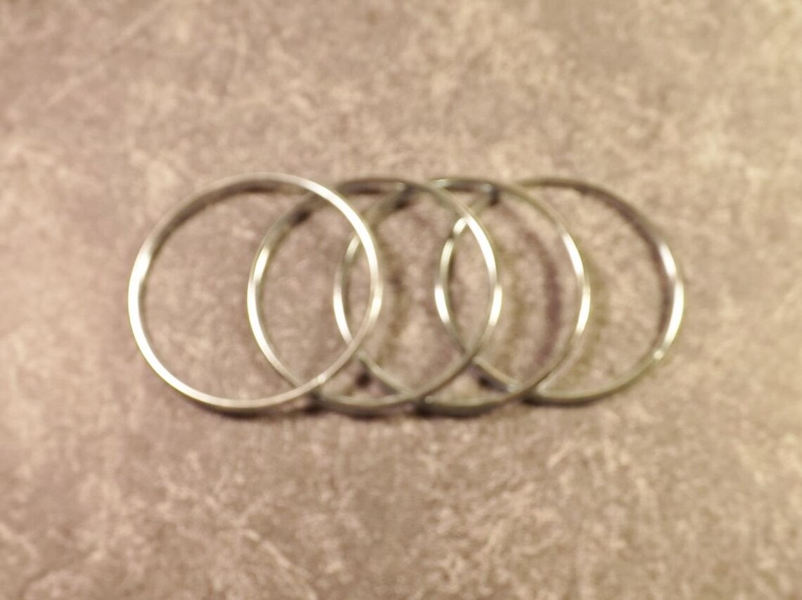 3 Inch Metal Rings 3 Craft Rings Qty of 4 Soldered - Etsy