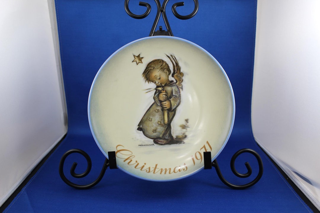 Christmas 1971 Hummel Plate, Christmas Plate, Limited First Edition ...